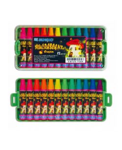 Fluorescent Crayons | Buncho Malaysia Online Store